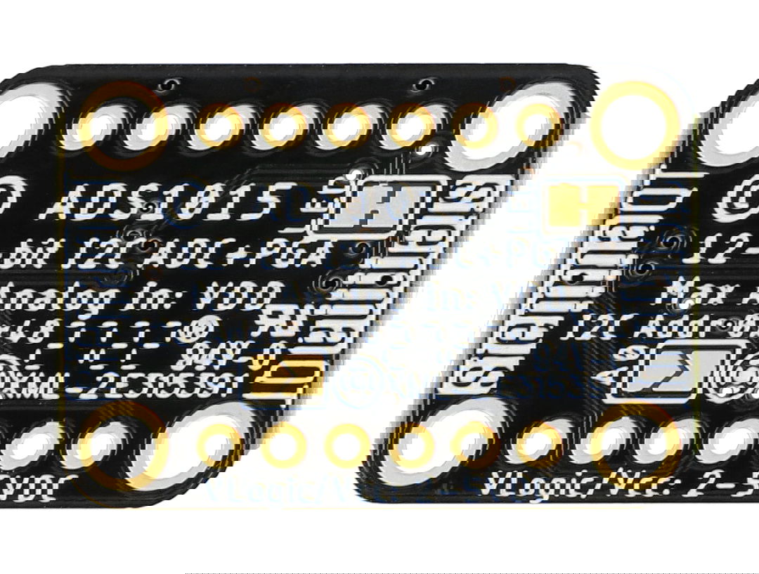 ADS1015 - ADC 12-Bit-4-Kanal-I2C-Konverter - Adafruit 1083 Botland ...