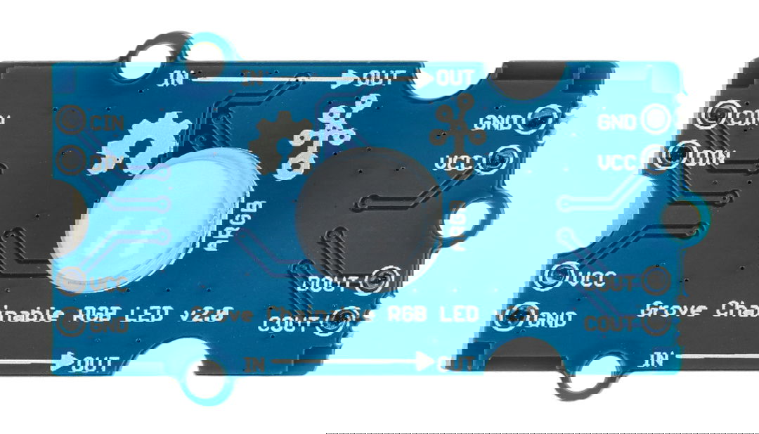 Grove - RGB LED v2.0 - Modul mit RGB-Diode Botland - Robotikgeschäft