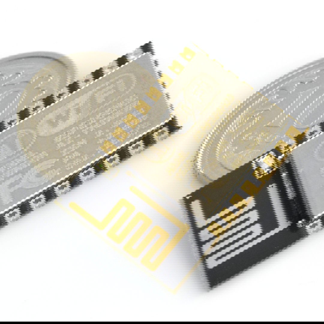 WiFi-Modul ESP-12E ESP8266 Schwarz - 11 GPIO, ADC, PCB-Antenne Botland ...